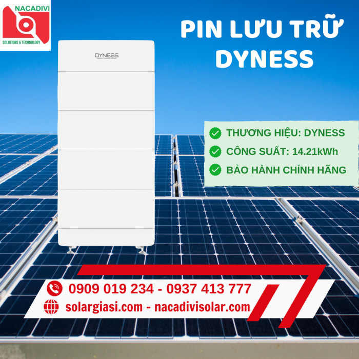 Pin Lithium Điện Áp Cao 14.21 kWh - Pin lưu trữ Dyness Tower T14